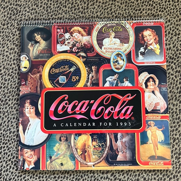 Coca Cola | Art | Vintage 993 Coca Cola Calendar | Poshmark